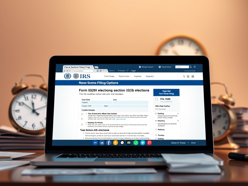 IRS: New Electronic Filing Option for Section 83(b) Elections ...